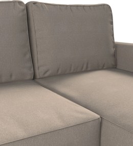 Potah na pohovku IKEA Backabro rozkládací se šezlongem barva béžová látka pletený vzor