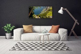 Obraz na plátně Hora Les Příroda 120x60 cm