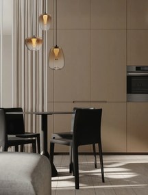Designový lustr Oblo 3 Zlatá