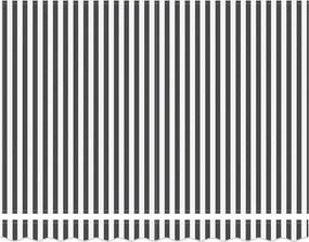 Zatahovací markýza antracitová a bílá 3 x 2,5 m textil a hliník 3216108