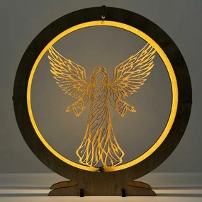 LED lampa Anděl světla – dekorace s teplým LED podsvícením| SENTOP LED0589