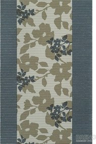 Breno Koupelnová pěnová předložka SOFTY-TEX 79857 květy, šíře 65 cm, Vícebarevné