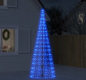vidaXL Vánoční stromek na stožár 550 ch LED 300 cm [358115] Barva: Modrá