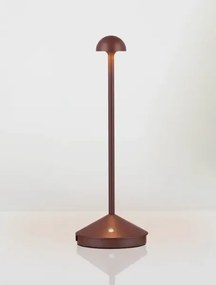 Venkovní stolní lampa Lumo hnědá