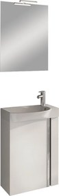 Riva Elegance Koupelnový set, 45 cm, dřevotříska, bílý