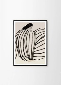 THE POSTER CLUB Autorský plakát You by Sofia Lind 50 x 70 cm, černá barva