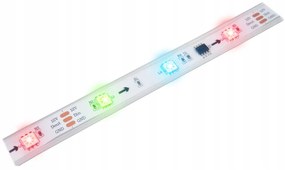 BERGE LED pásek RGB digitální - IP67 - 5m - duhový efekt