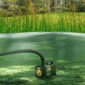 Waldbeck Lagoon 3000, jezírkové čerpadlo, ponorné, 3000 l/h, 10 W, sada adaptérů
