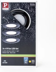 Paulmann 94473 - SADA 3xLED/6W IP44 Koupelnové podhledové svítidlo NOVA 230V