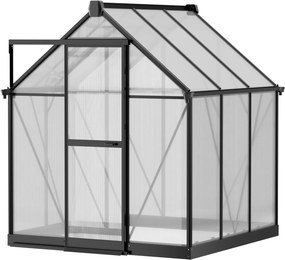 Skleník 210 x 183 x 193 cm, zesílená konstrukce, polykarbonát 6 mm