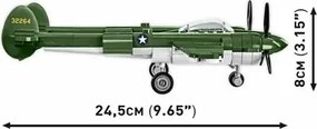 COBI 5882 II WW Lockheed P-38 Lightning / 332 kostek / 1:48 / od 7 let