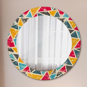 Kulaté dekorativní zrcadlo Retro složení fi 60 cm