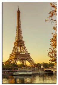 Obraz na plátně - Eiffel Tower - obdélník 7110A (100x70 cm)