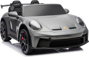 LEAN CARS Autíčko na baterii DK-P911 Porsche GT3 24 V, šedé