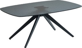 XXXLutz KONFERENČNÍ STOLEK, černá, kov, sklo, 110/70/44 cm Boxxx - Konferenční stolky - 000572041501