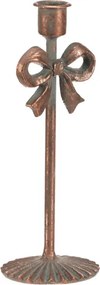 Kovový svícen 22 cm měděný FUP566-M