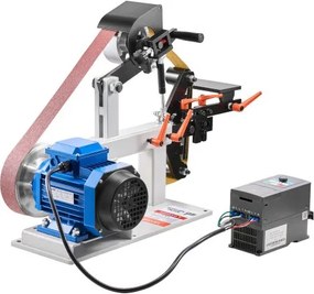 Stolní kotoučová a pásová bruska 1,5 kW s nastavitelným brusným pásem 30,5 cm
