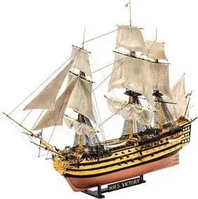 Revell H.M.S. Victory / Plastikový model / 1:225 / Počet dílků 269 / O