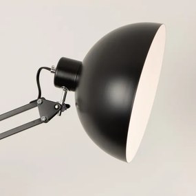 BRILAGI - Flexibilní stojací lampa TASKER 1xE27/60W/230V 157 cm černá