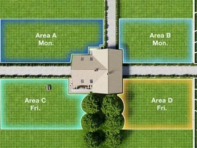 Ecovacs GOAT A1600 LiDAR PRO černá, bílá / Robotická sekačka na trávu