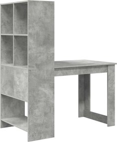 Stůl Betonově šedá Kompozitní dřevo 122 x 67 x 145 cm 3337260