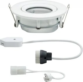 P 93661 Zápustné svítidlo Nova IP65 kulaté max. 35W bílá 1ks výklopné - PAULMANN