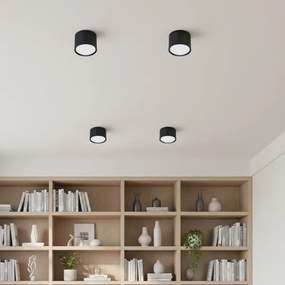 Brilagi - LED RGB Stm. bodové svítidlo SMOOTH 1xGX53/14W/230V Wi-Fi Tuya černá