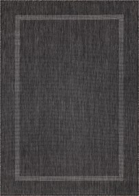 Ayyildiz, Kusový koberec Relax 4311 Black, 60x100, černá, chodba / předsíň