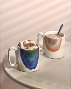 Růžový/béžový kameninový hrnek 390 ml Paint – Salt&Pepper
