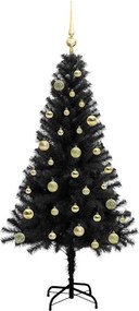 Vánoční stromeček Černá 150 cm PVC 3396469