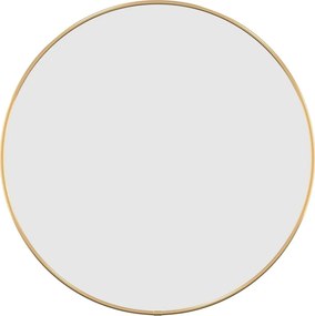 vidaXL Nástěnné zrcadlo Ø 50 cm kulaté [348181] Barva: Černá