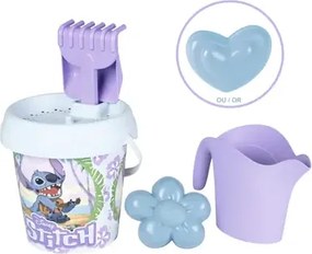 Smoby Kyblíček Stitch s konvičkou a přísl., střední / od 2 let
