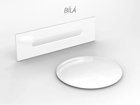 Besco Akrylátová volně stojící vana Vica Glam G 170x80 Barva: Bílá/grafit, Rozměry (cm): 170x80, Typ a barva výpustě: Click-Clack s přepadem, bílá