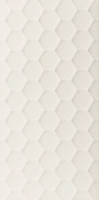 Dlažba Marca Corona 4D Hexagon White
