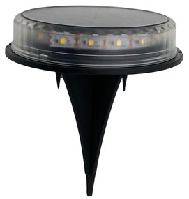 Bezdoteku LEDsolar 17Z venkovní světlo k zapíchnutí do země 4 ks, 17 LED, bezdrátové, iPRO, 1W, teplá barva