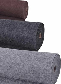 Koberec Jednobarevný Červená 1,2 x 12 m Polyester 331344