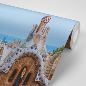 Samolepící fototapeta výhled na Park Güell v Barceloně