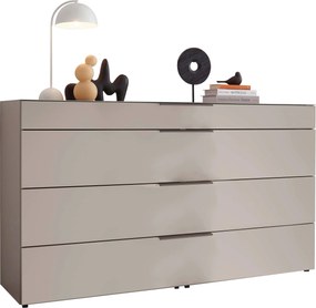 XXXLutz ŠIROKÁ KOMODA, šedá, 160/91,2/43 cm Dieter Knoll - Široké komody - 000442000426
