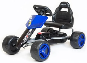 Dětská šlapací motokára Go-kart Baby Mix Speedy modrá Barva: modrá