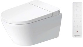 Duravit SensoWash D-Neo - Elektronický bidet s keramikou, závěsný, HygieneGlaze, Rimless, SoftClose, bílá 654000012004300