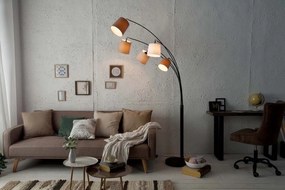 Designová oblouková stojanová lampa Shadow II