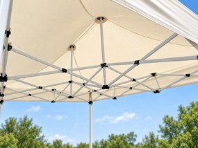 Nůžkový stan 3 x 4,5 m, ocelová konstrukce