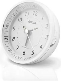 Hama Roundly bílá / budík řízený rádiovým signálem