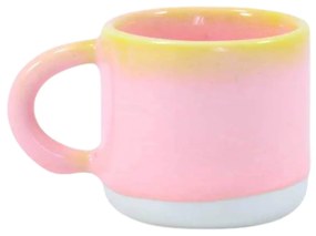 Studio Arhoj Porcelánový hrnek Pink Grapefruit 70 ml, růžová barva, porcelán