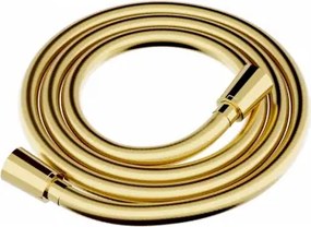 Sprchová hadice hladká - 150 cm - zlatá