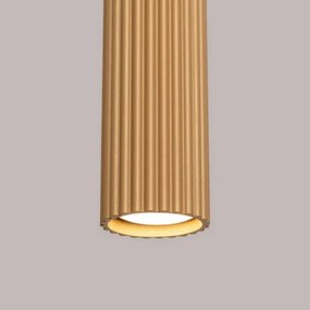 Závěsné svítidlo SOLLUX KARBON 1 zlaté GU10 1x10W bez žárovky SL.1554