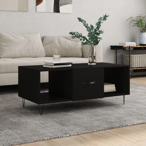 vidaXL Konferenční stolek 102 x 50 x 40 cm kompozitní dřevo [829296] Barva: Černá