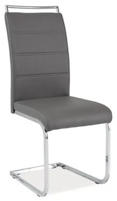 Casarredo Jídelní čalouněná židle H-441 šedá