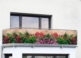 WENKO Zástěna na balkon Květy