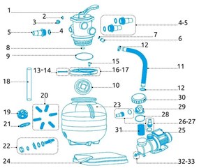 Čerpadlo filtrace ProStar 6